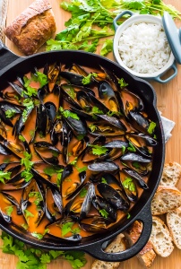 THAI COCONUT CURRY MUSSELS - My Digital Kitchen