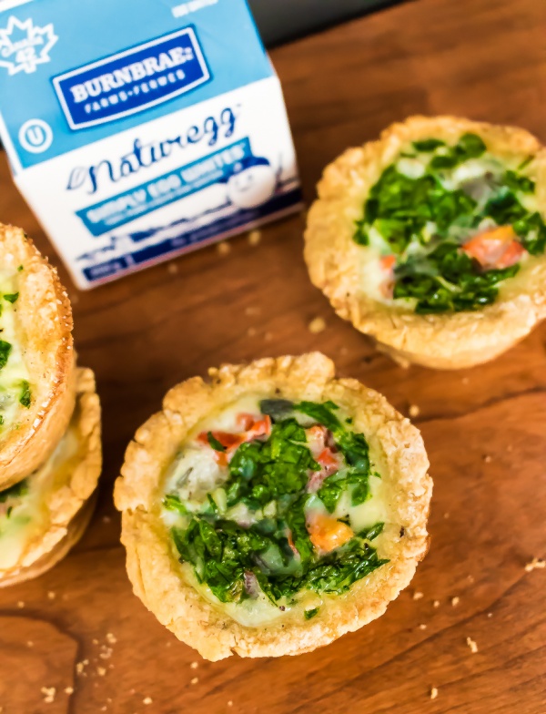 SPINACH EGG WHITE QUICHE BOWLS - My Digital Kitchen