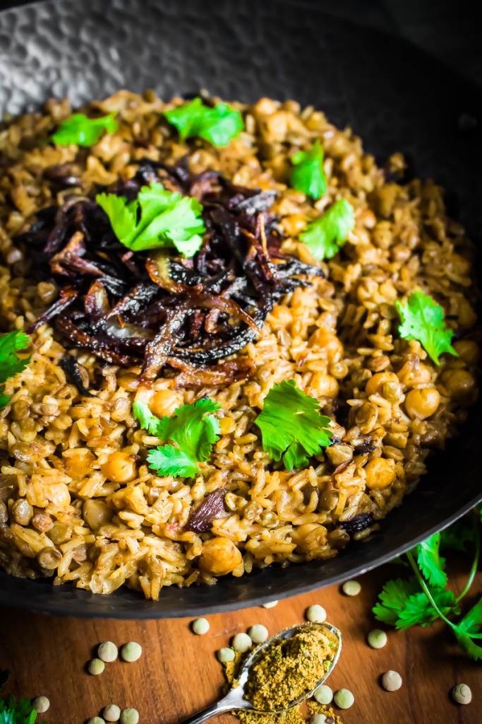 MUJADARA LENTIL PILAF - My Digital Kitchen