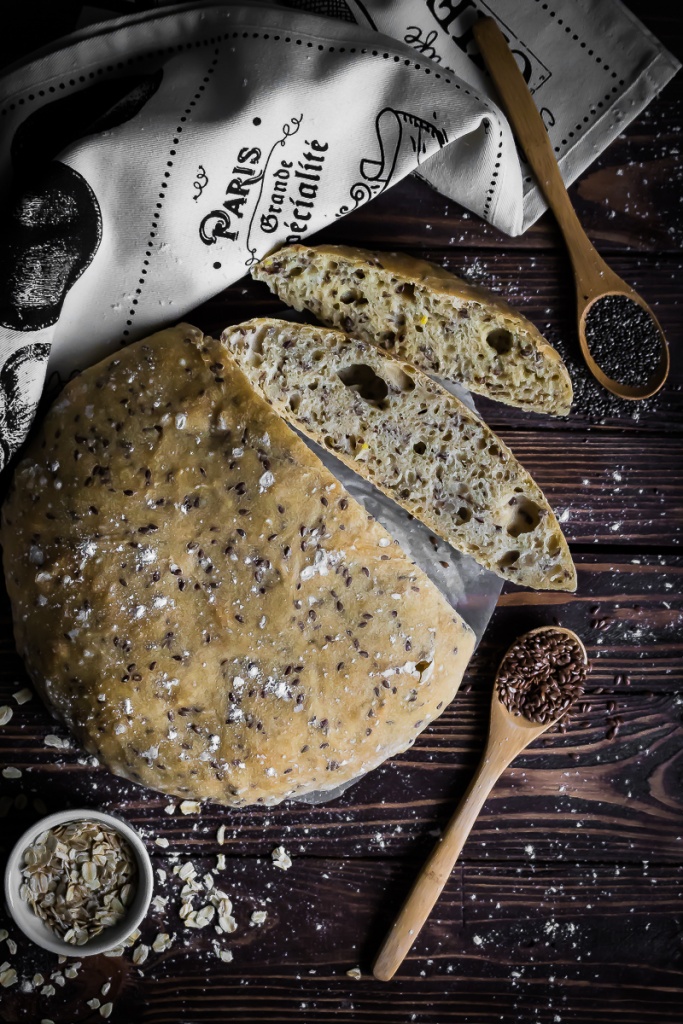 NO KNEAD WHOLE WHEAT BREAD - My Digital Kitchen