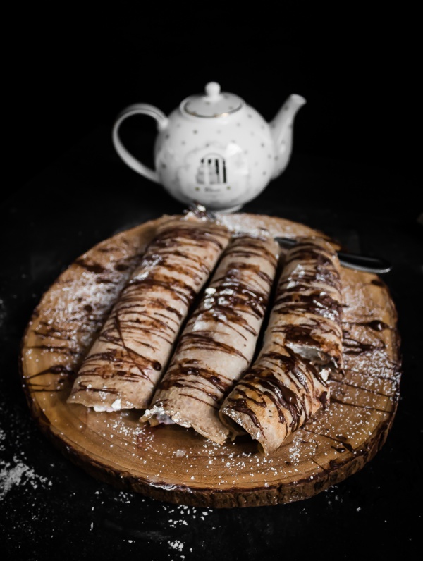EARL GREY DARK CHERRY CREPES - My Digital Kitchen